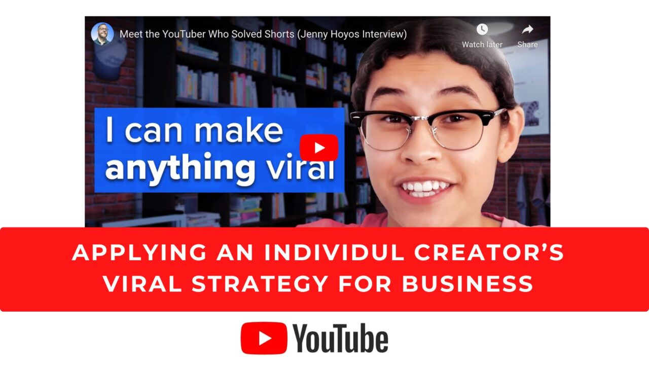 Business Marketing Insights from Jenny HoyosLOL's YouTube Interview